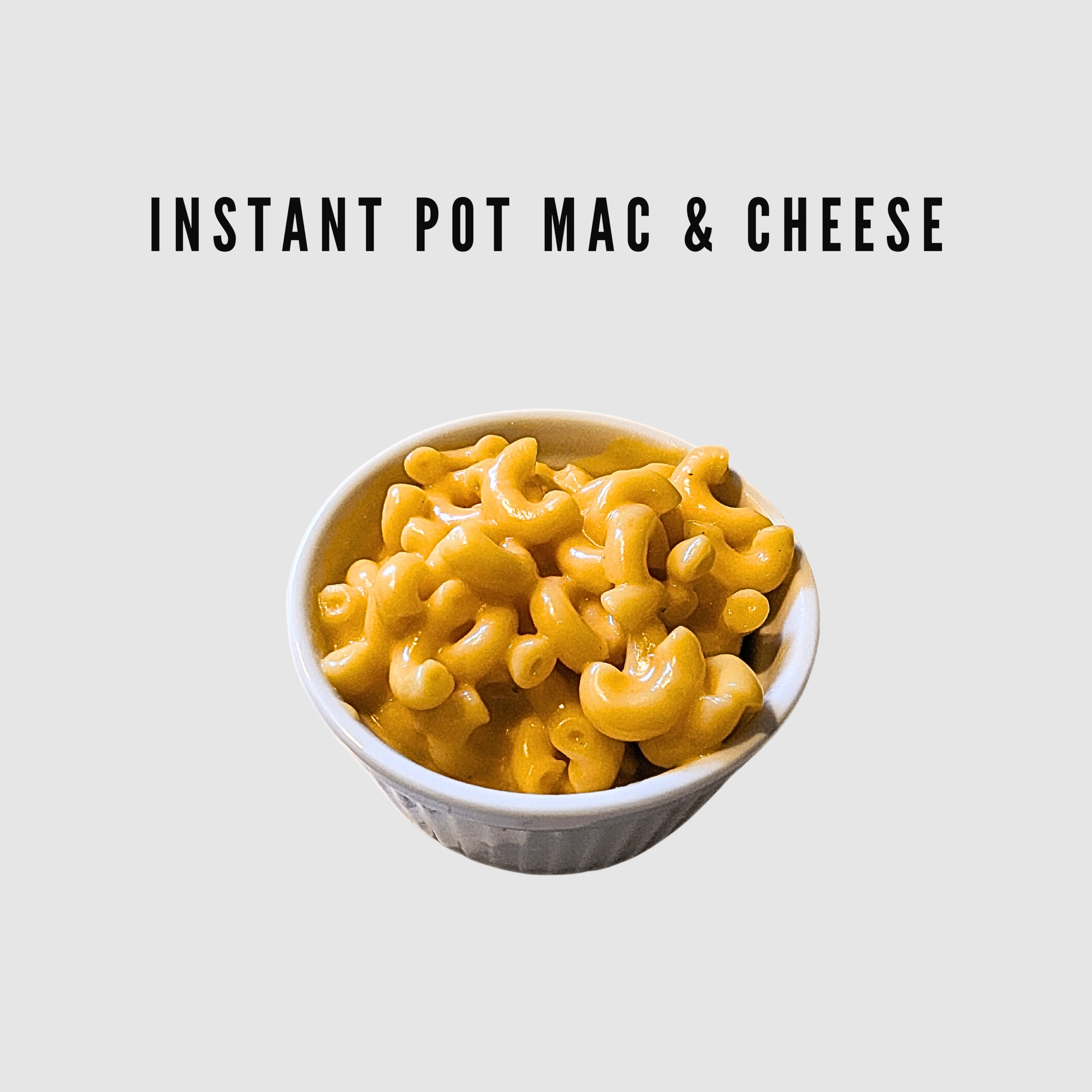 Easy Family Dinner – Instant Pot Mac & Cheese Easy Family Dinner – Instant Pot Mac & Cheese